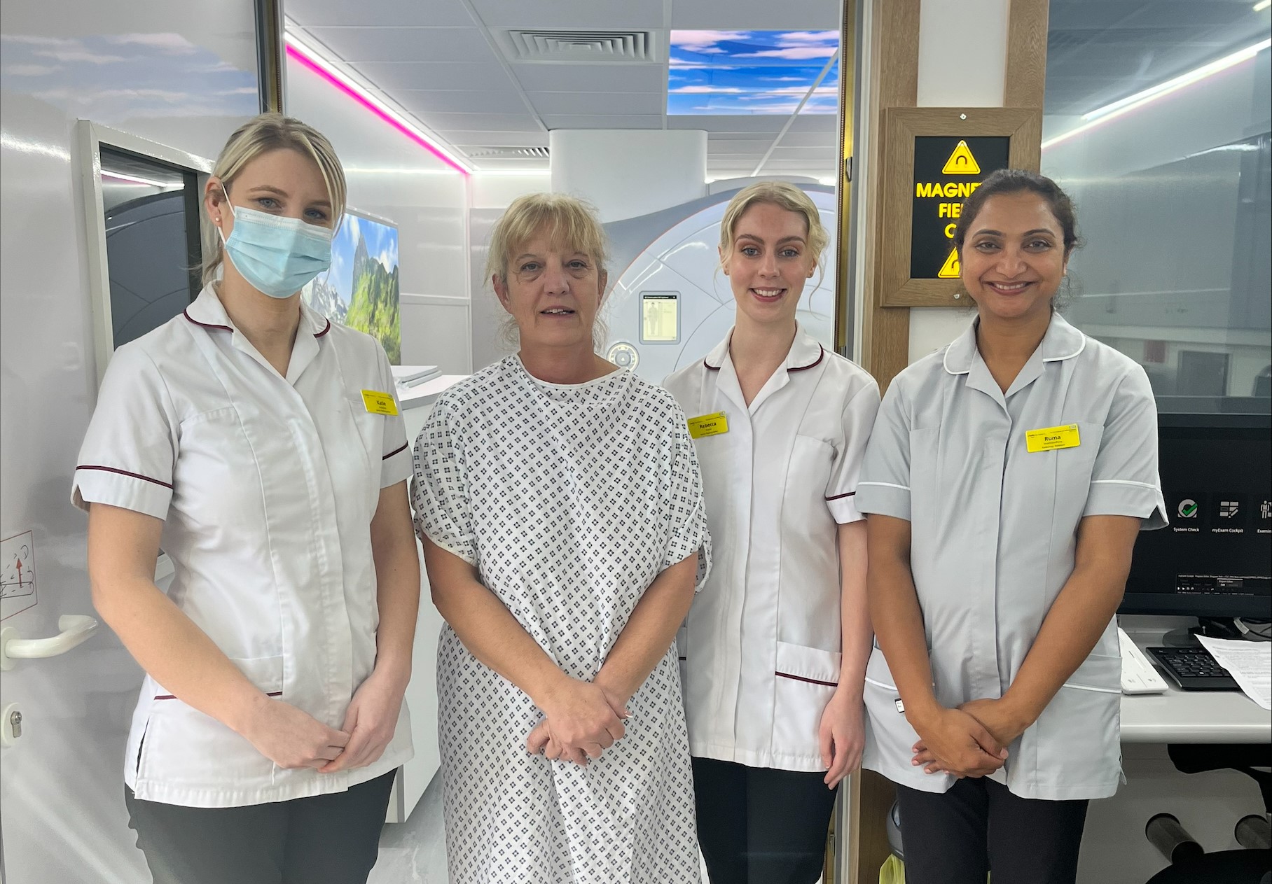 CDC MRI First patient with Radiography colleagues 1 - Shropshire ...