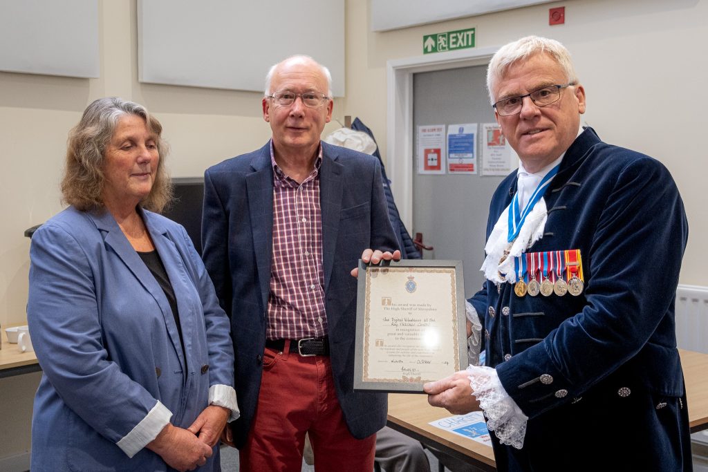High Sheriff of Shropshire Rewards Tech-Savvy Volunteers at Shrewsbury ...