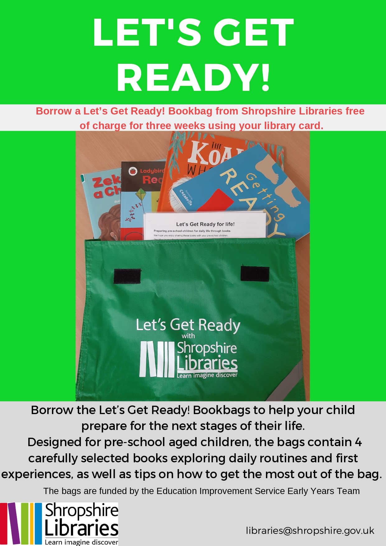 Shropshire libraries helping children make the move to ‘big school ...