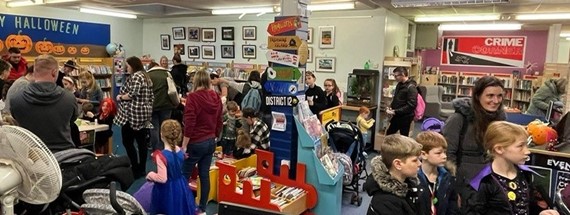 Library’s spooktacular success for Halloween - Shropshire Council Newsroom
