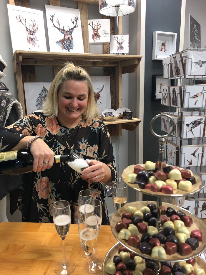 Success of new giftware shop is a dream come true for Meg Hawkins ...