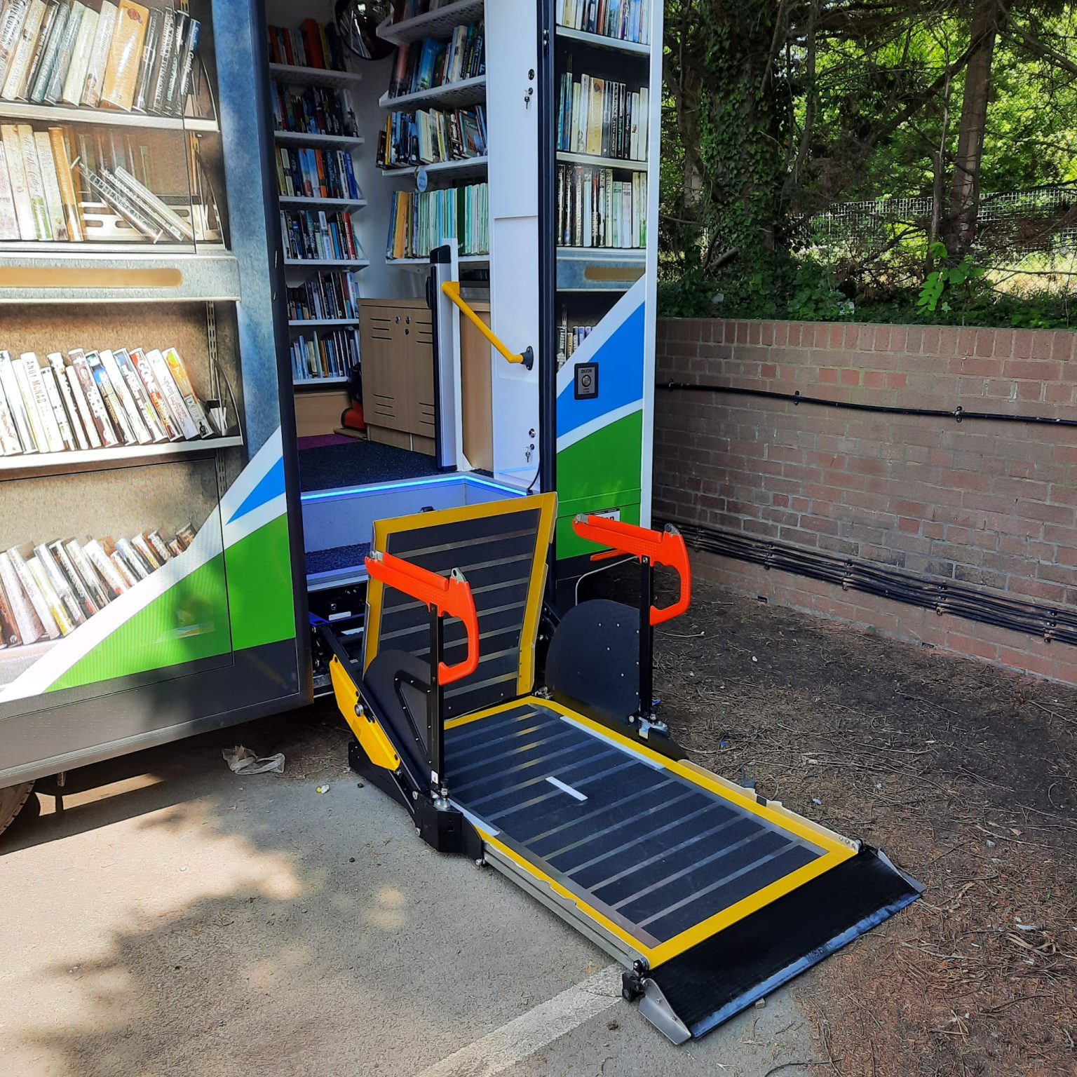 New look mobile library taking to the highways - Shropshire Council ...