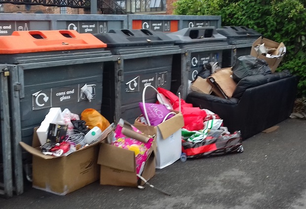 People urged to use Shropshire's recycling banks responsibly