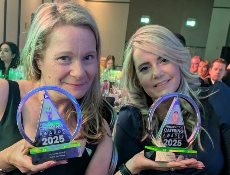 PSC Awards Susan and Lauren with 2 Awards cropped - Shropshire Council ...