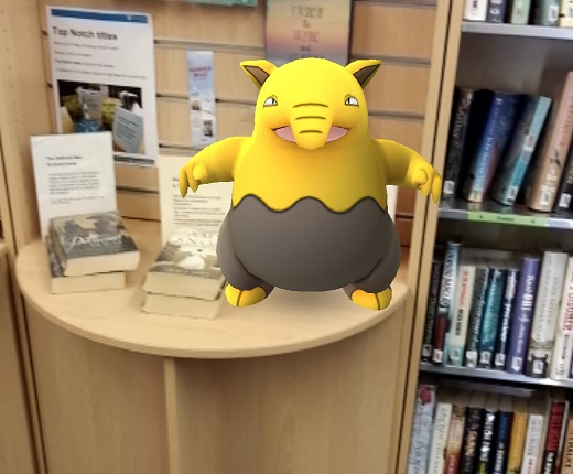 Pokemon in Market Drayton library - Shropshire Council Newsroom