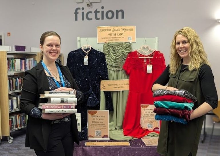 Need something special to wear this festive season? Oswestry library ...