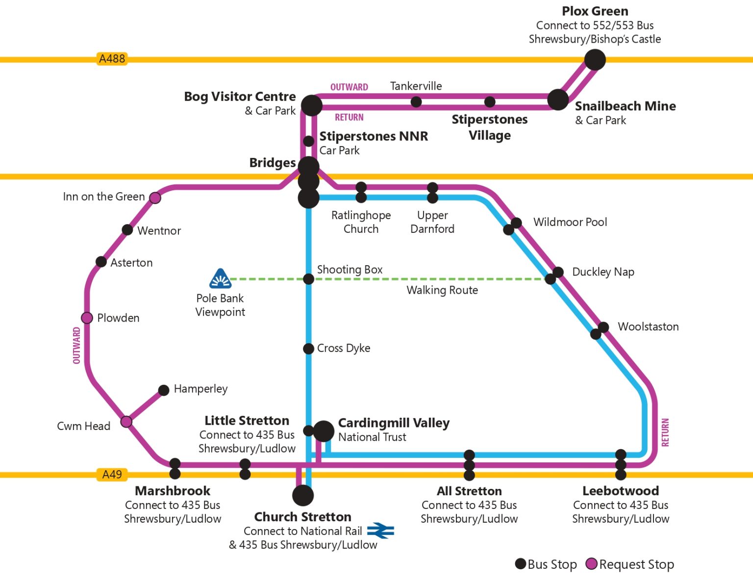 Shropshire Hills shuttle bus service for summer 2023 - Shropshire ...