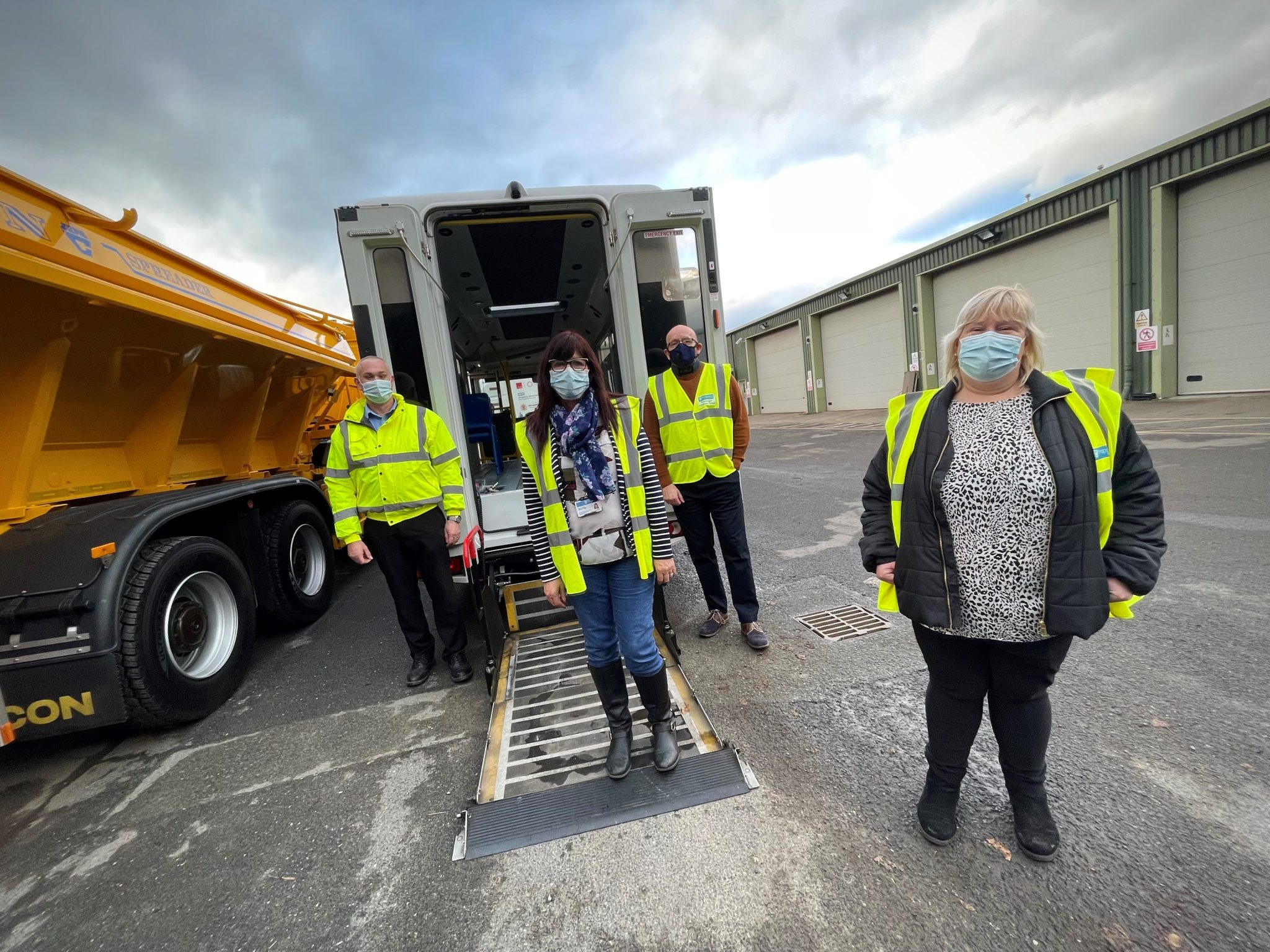 Coronavirus: Buses converted to help COVID-19 booster drive to all ...