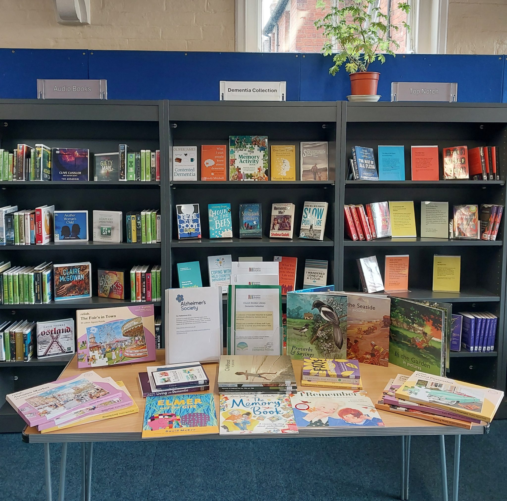New dementia resource launches at Church Stretton Library to mark ...