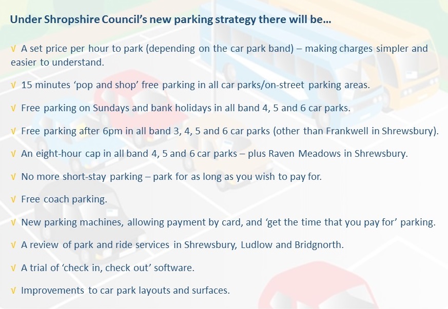 parking benefits - Shropshire Council Newsroom