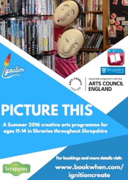 Shropshire Libraries wins award for Picture This project