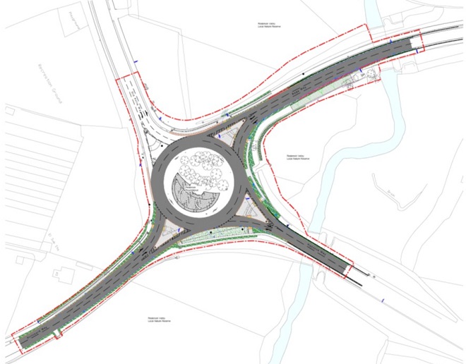 Highway improvement work to be carried out at Reabrook roundabout in ...