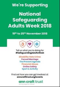 Partnership supports National Safeguarding Adults Week