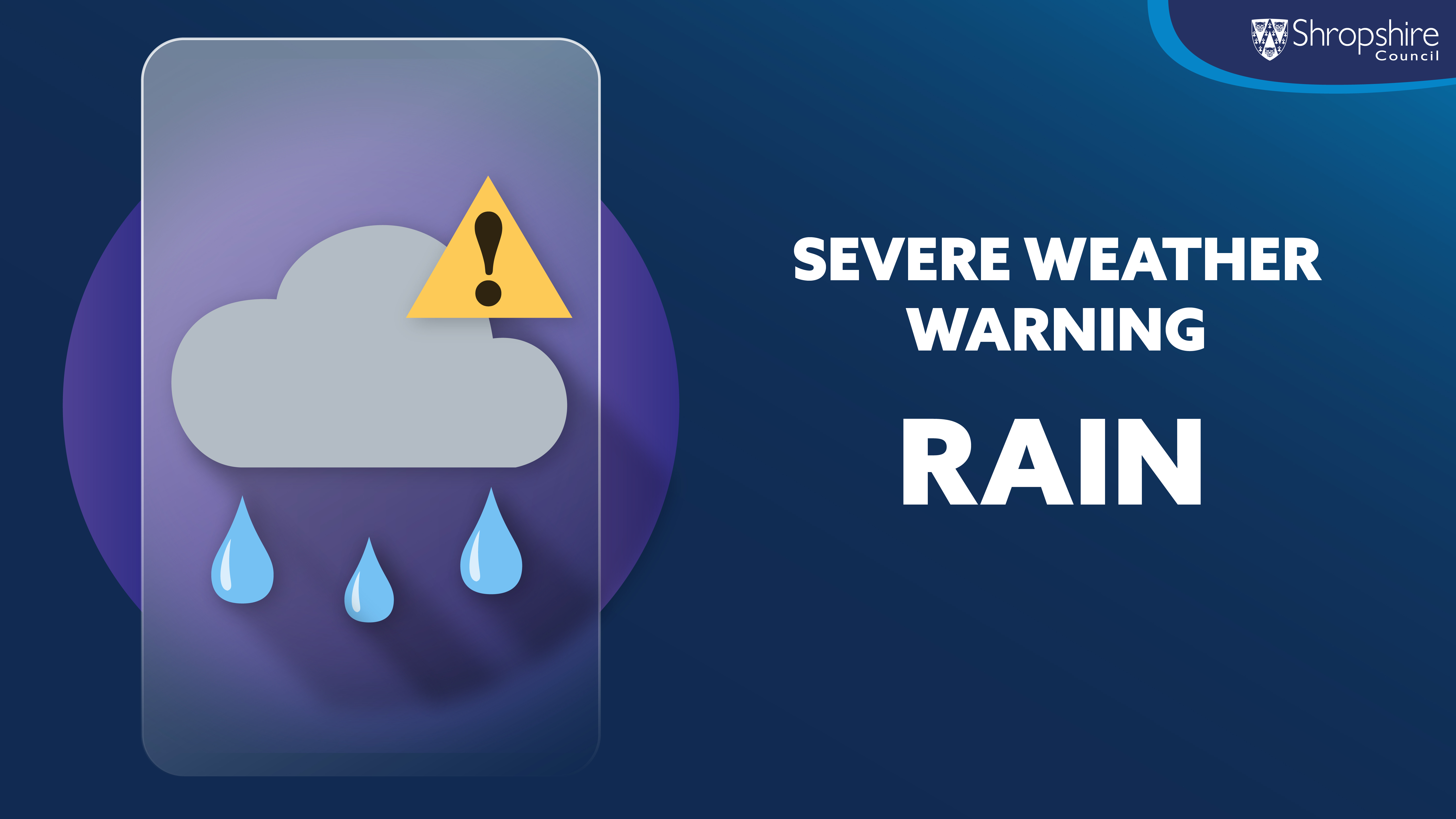 weather warnings_Severe Rain - Shropshire Council Newsroom
