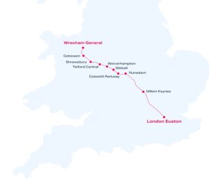 wrexham london rail map - Shropshire Council Newsroom
